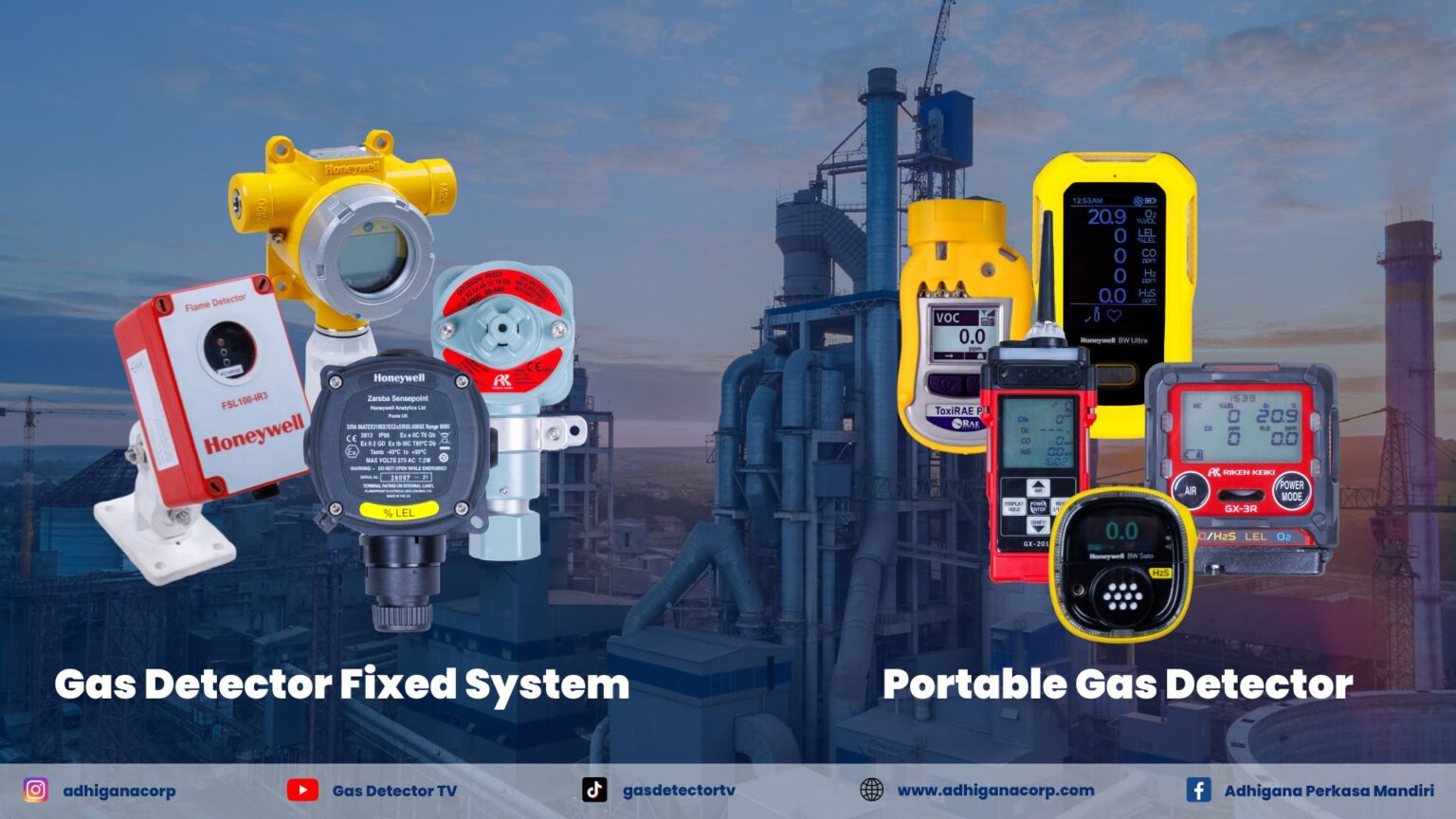 Fixed vs Portable Gas Detector: Apa Perbedaan & Mana yang Paling Tepat?