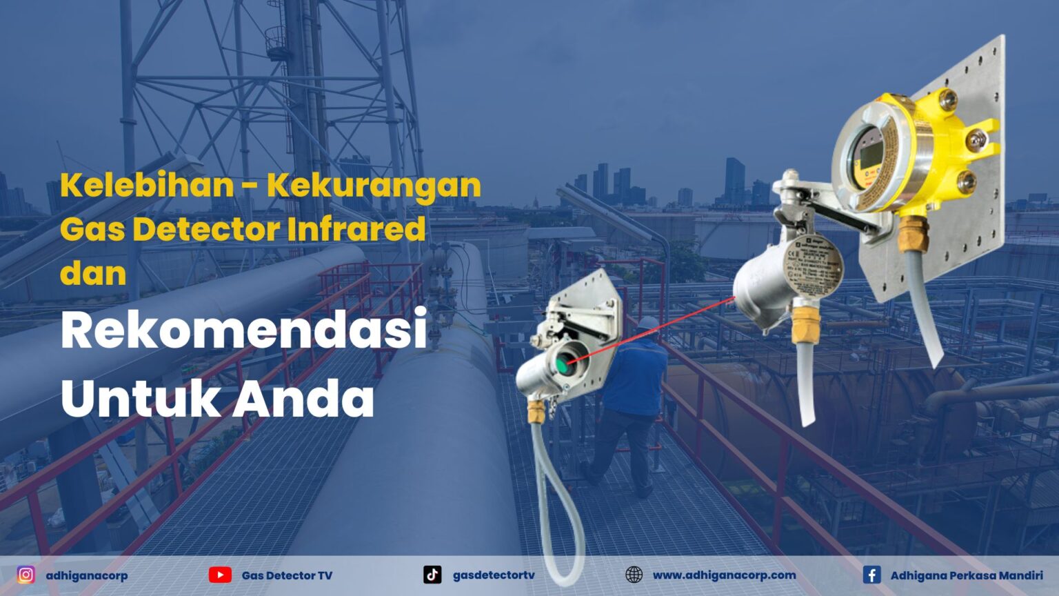 Panduan Kelebihan dan Kekurangan Gas Detector Infrared