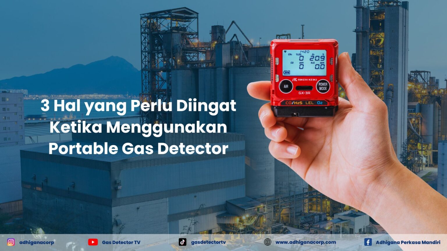 Apa yang Dimaksud Alarm STEL dan TWA Pada Gas Detector?