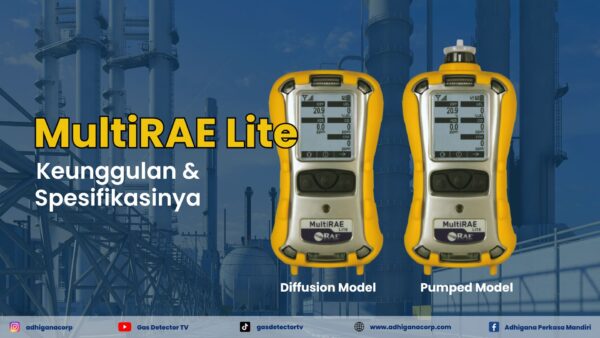 Keunggulan MultiRAE Lite - Wireless Multi Gas Detector